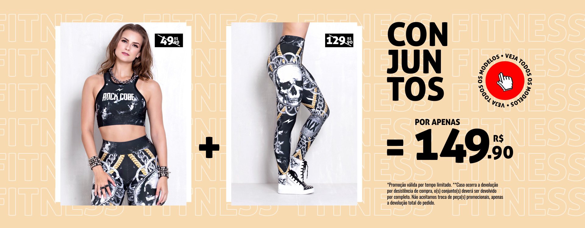 Fitness e Moda Online | Rock Code - Loja Oficial